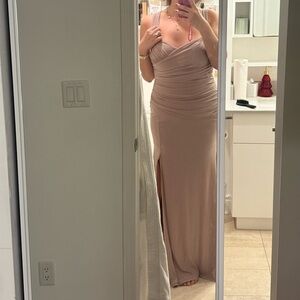 yayaco | Dresses | Yayaco Chic Blush Maxi Dress | Poshmark